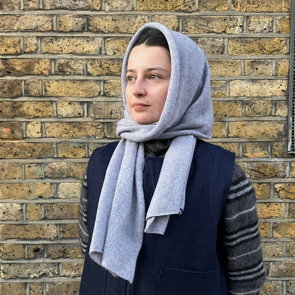 Knitted Wool Long Scarf – Kate Sheridan