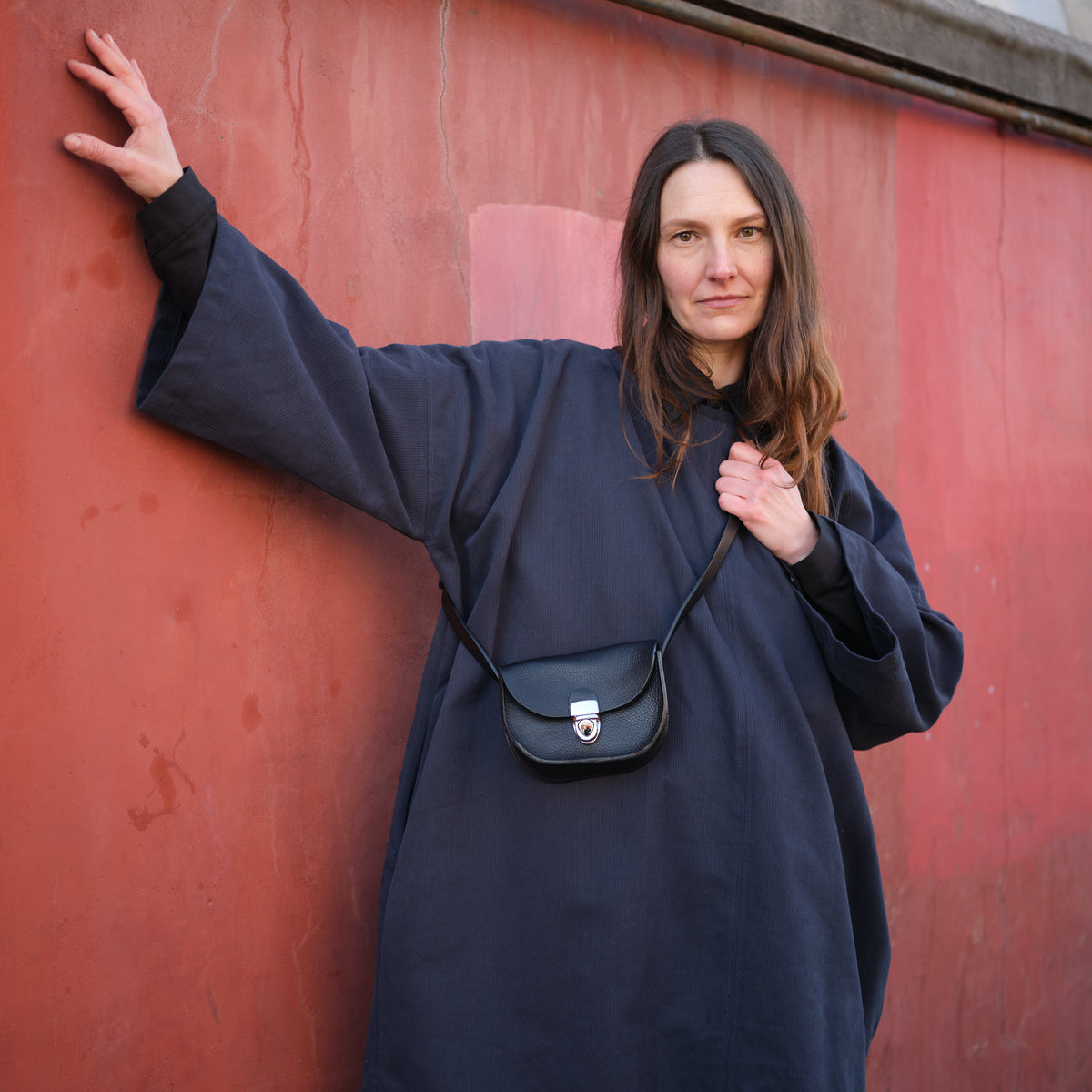 Black Mini Telegram Bag – Kate Sheridan