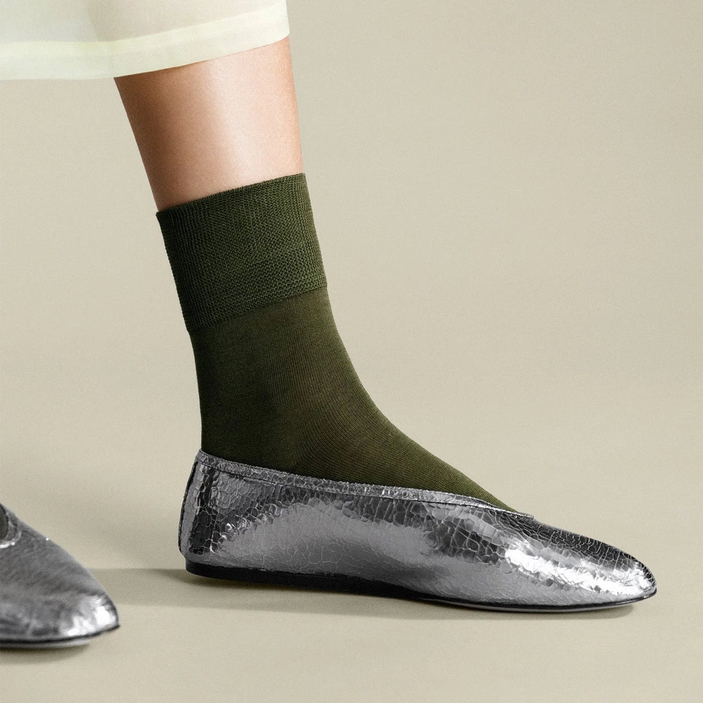 Trouser Crew Moss Socks – Kate Sheridan