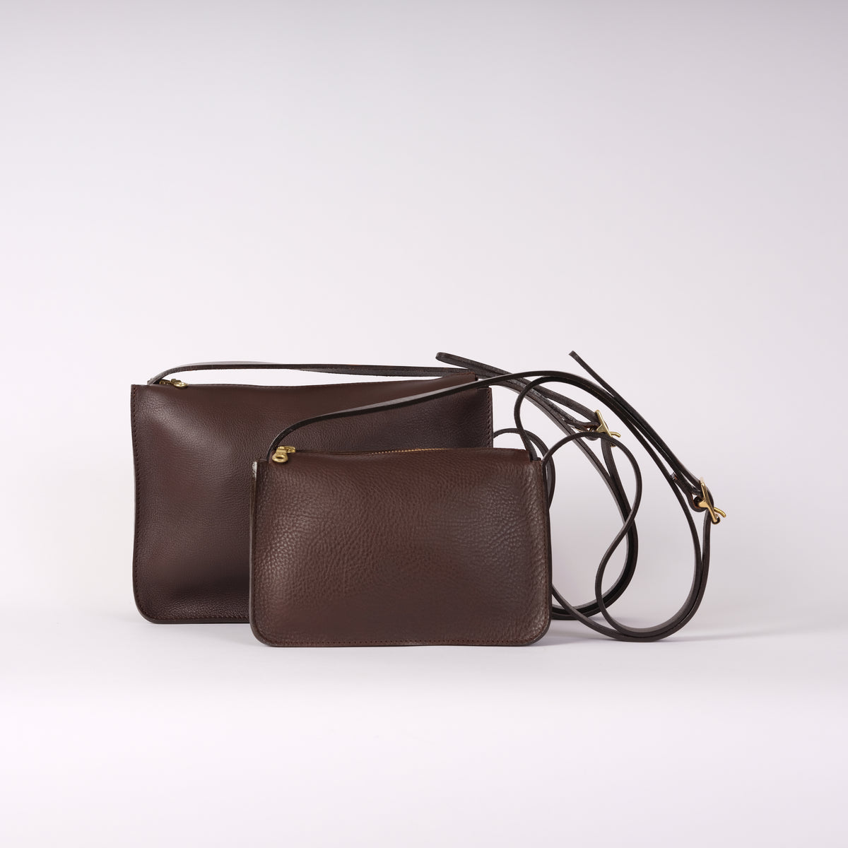 Chocolate Midi Alpha Bag – Kate Sheridan